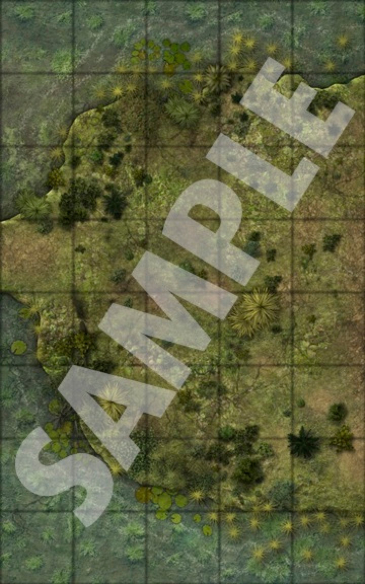 Pathfinder Map Pack: Marsh Trails PDF