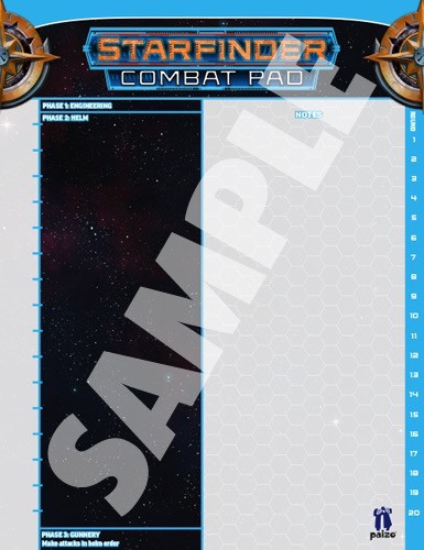 Starfinder Combat Pad