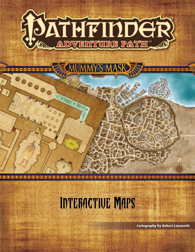 Pathfinder Adventure Path: Mummy's Mask Interactive Maps PDF