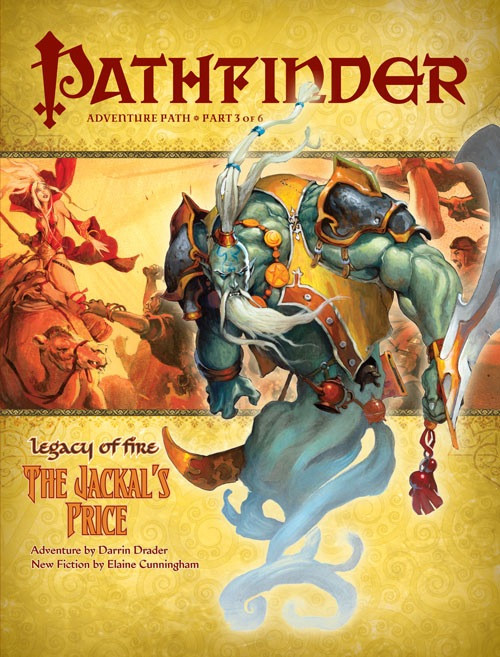 Pathfinder Adventure Path #21: The Jackal's Price (Legacy of Fire 3 of ...
