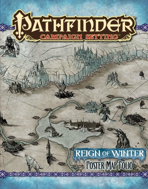 Pathfinder Campaign Setting: Reign of Winter Poster Map Folio PDF