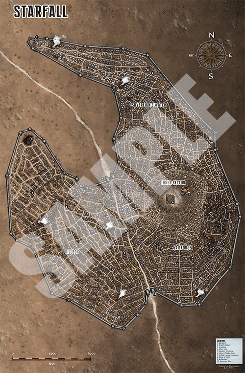 Pathfinder Campaign Setting: Iron Gods Poster Map Folio PDF