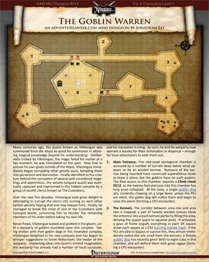 Mini-Dungeon #019: The Goblin Warren PDF