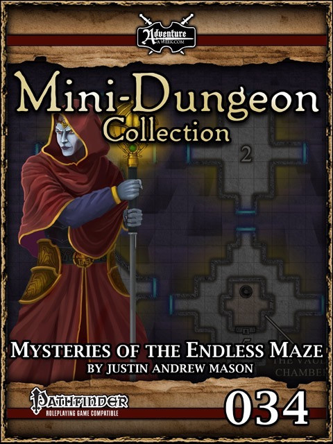 Mini-Dungeon #034: Mysteries of the Endless Maze PDF