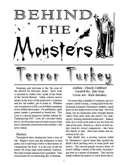 Behind the Monsters: Terror Turkey PDF