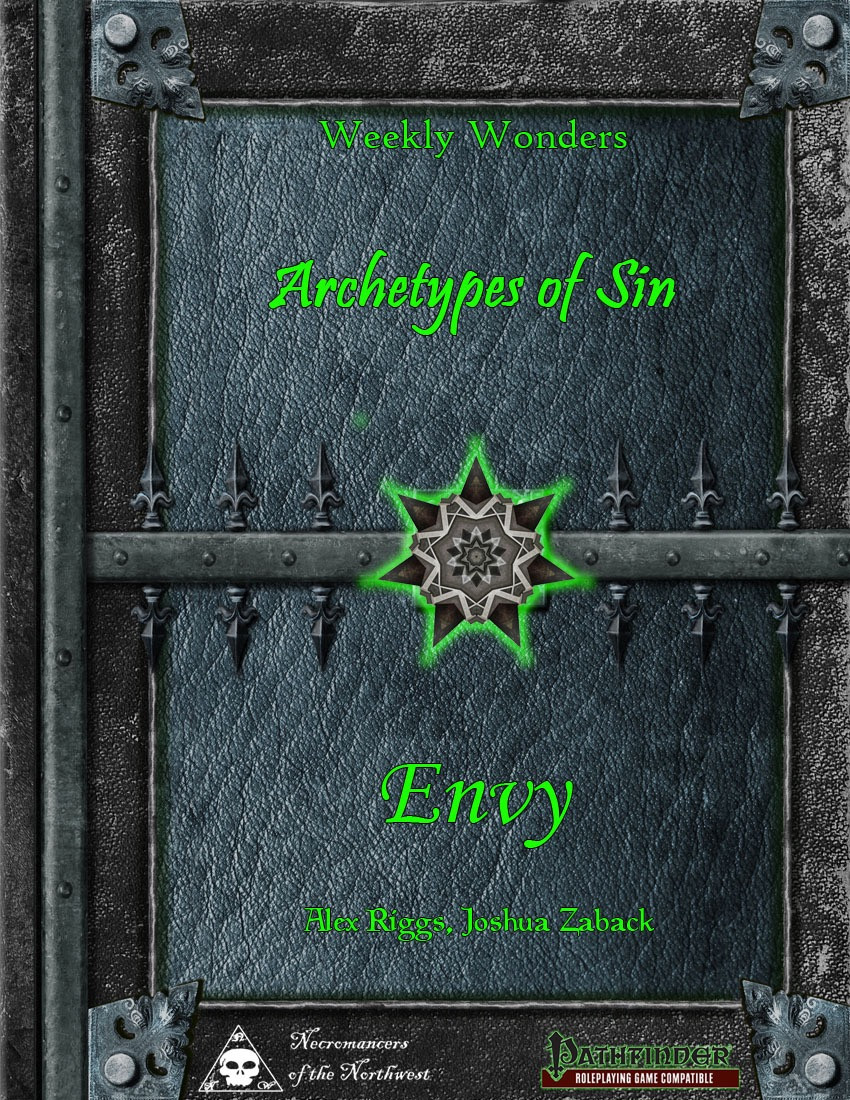 Weekly Wonders: Archetypes of Sin, Volume I, Envy (PFRPG) PDF