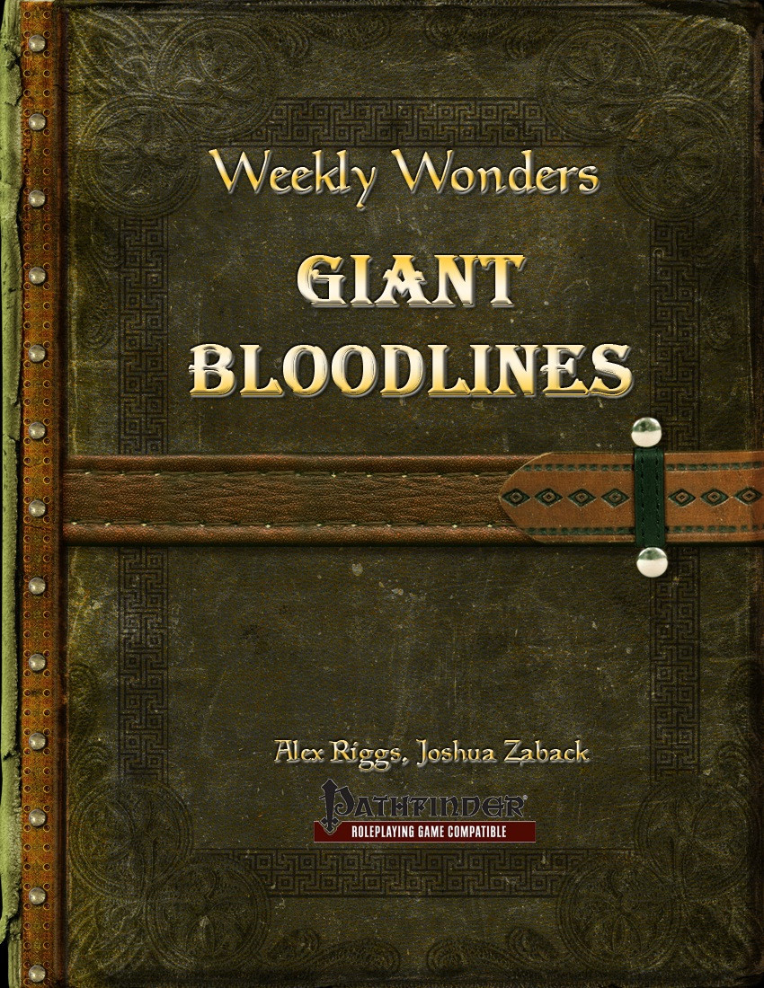Weekly Wonders - Giant Bloodlines PDF