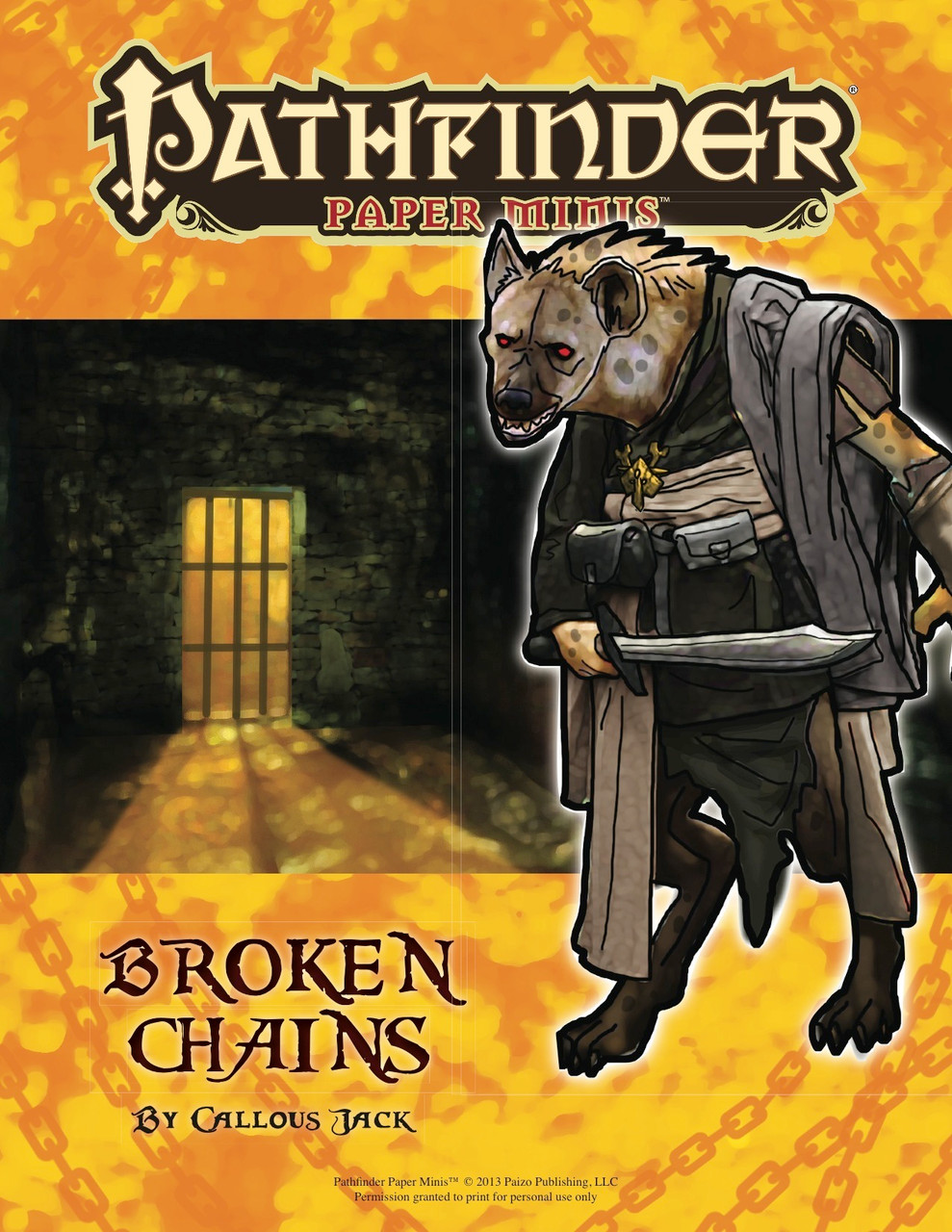 Pathfinder Paper Minis—Pathfinder Module: "Broken Chains" PDF