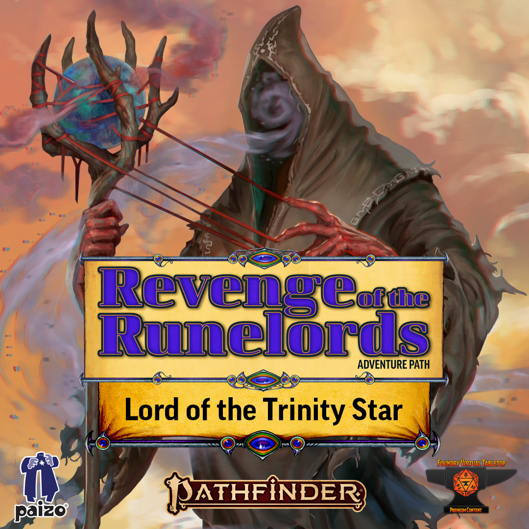 Virtual Tabletop - Pathfinder Adventures - Revenge of the Runelords - Paizo