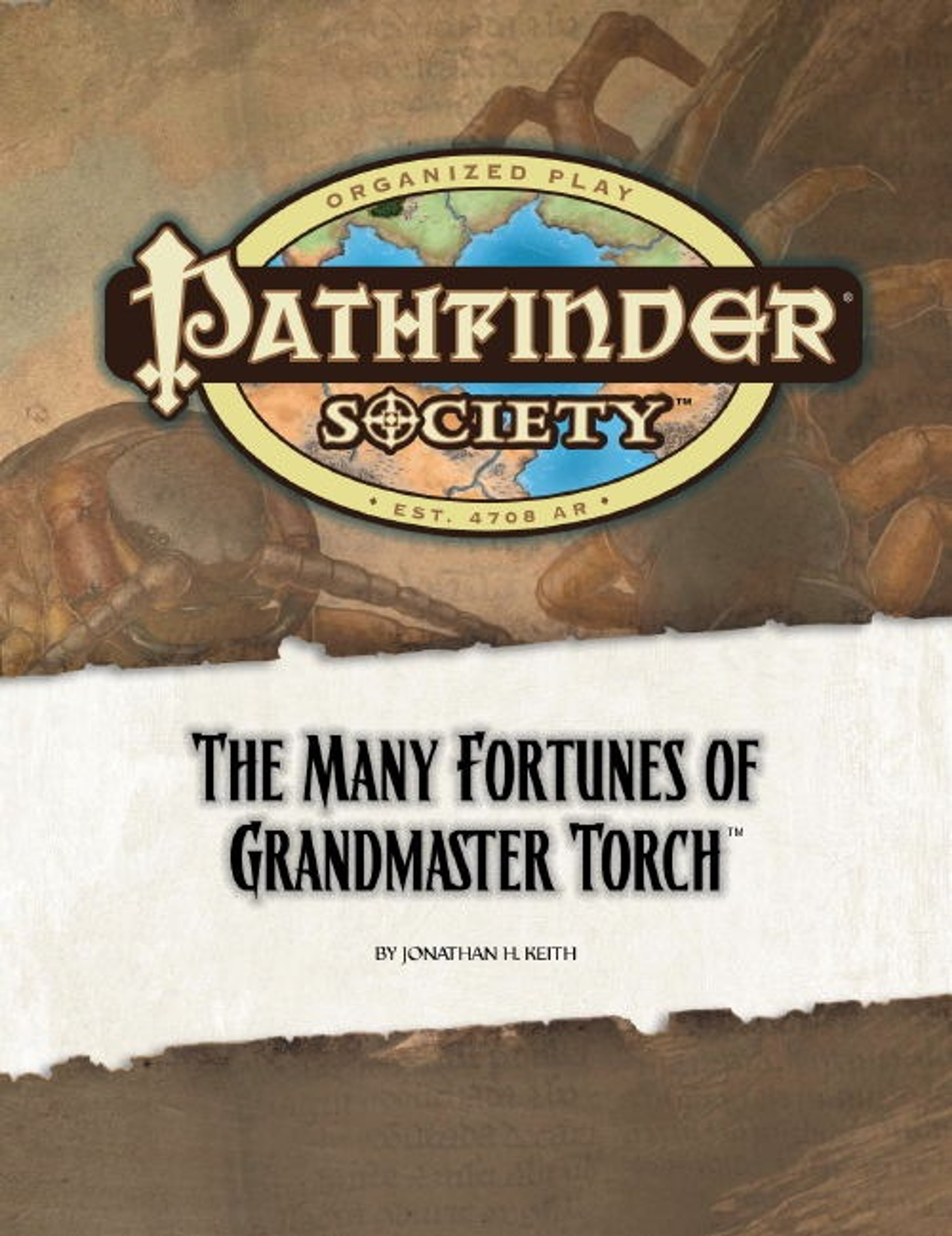 Pathfinder Society Scenario #14: The Many Fortunes of Grandmaster Torch PDF