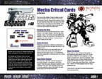 Modern Dispatch #60: Mecha Critical Cards (d20 Future) PDF