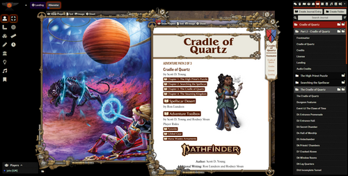 Pathfinder Adventure Path #179: Cradle of Quartz (Outlaws of Alkenstar ...