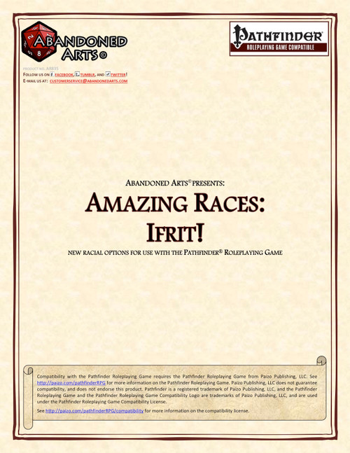 Amazing Races: Ifrit! PDF