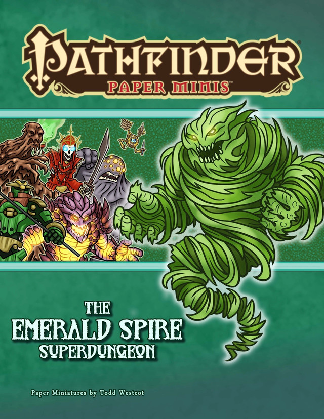 Pathfinder Paper Minis—The Emerald Spire Superdungeon PDF