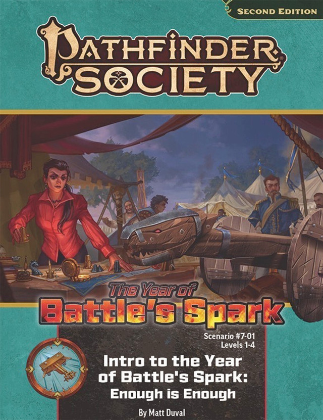 Pathfinder - Pathfinder Society - Season 7: Year of Battle's Spark ...