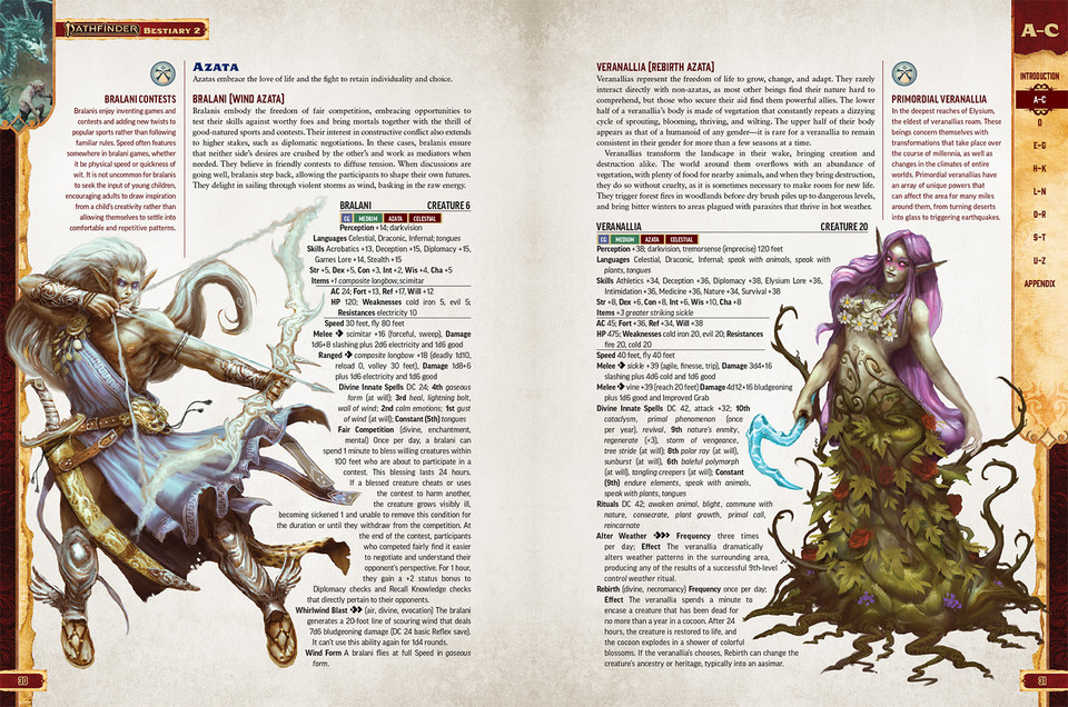 Pathfinder Bestiary 2