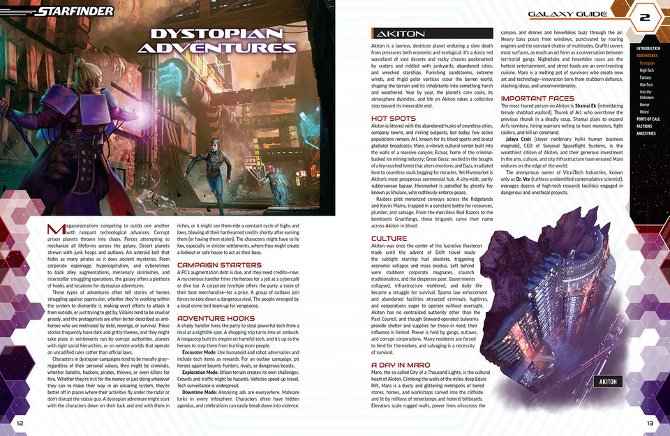 Starfinder Galaxy Guide