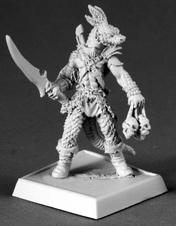 Pathfinder Serpentfolk Warrior