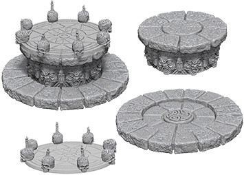 Deep Cuts Unpainted Miniatures: Magic Dais
