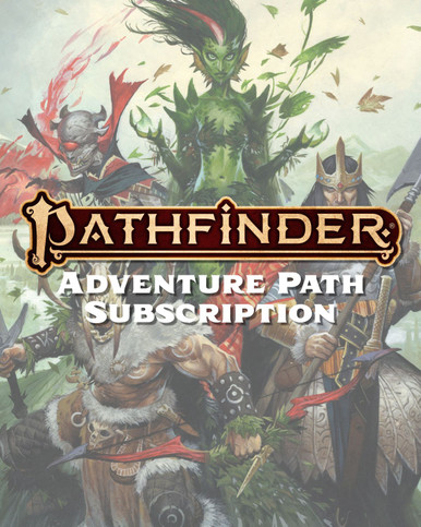 Pathfinder Adventure Path Subscription
