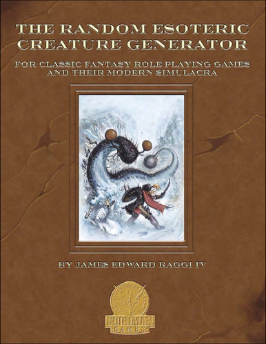 Random Esoteric Creature Generator for Classic Fantasy Role-Playing ...