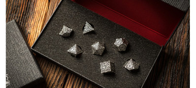 Pathfinder Metal Dice Set (7) Kickstarter Edition