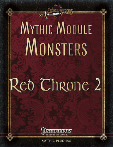 Mythic Module Monsters: Red Throne 2 PDF
