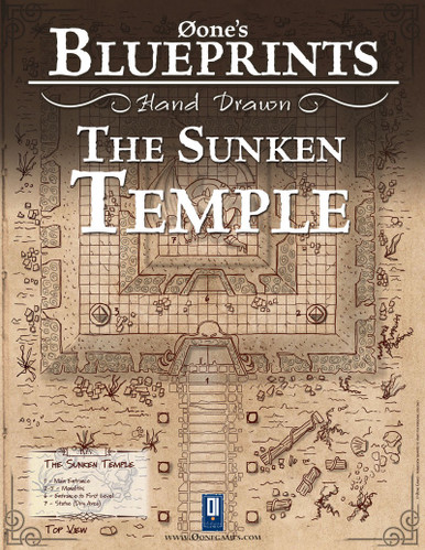 Øone's Blueprints - Hand Drawn – The Sunken Temple PDF