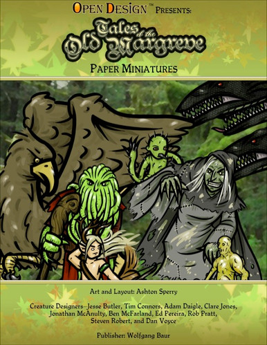 Tales of the Old Margreve Paper Miniatures PDF