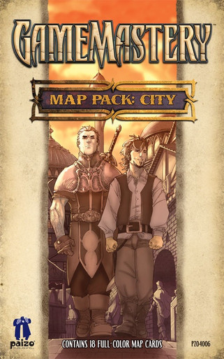GameMastery Map Pack: City PDF