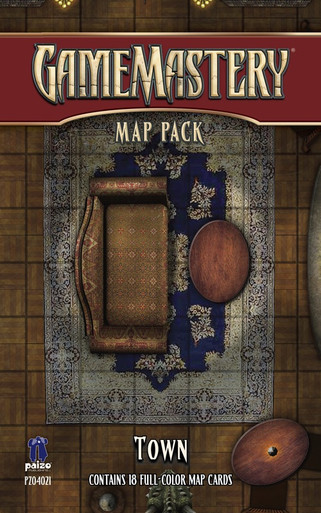 GameMastery Map Pack: Town PDF