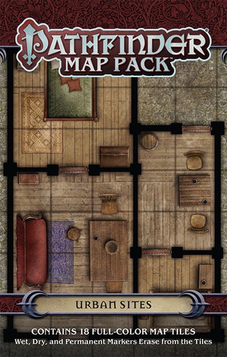 Pathfinder Map Pack: Urban Sites PDF