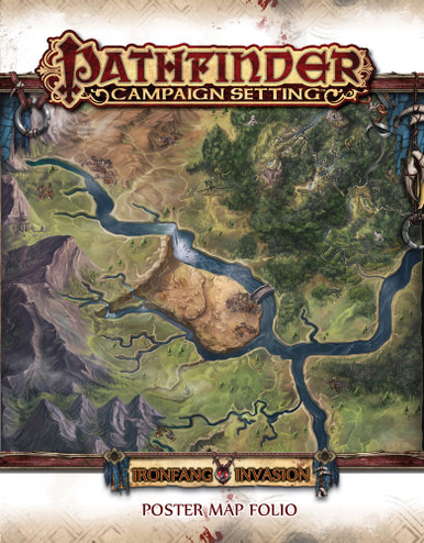 Pathfinder Campaign Setting: Ironfang Invasion Poster Map Folio PDF