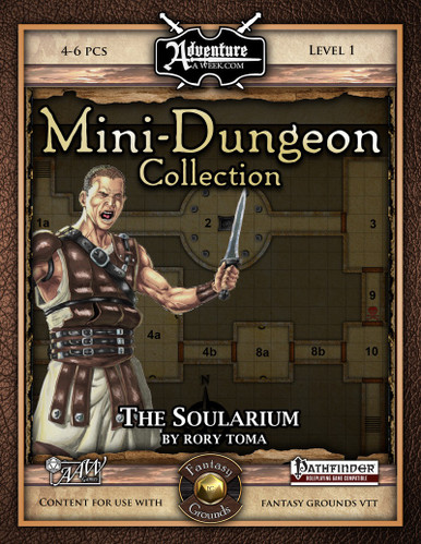 Mini-Dungeon #005: The Soularium (Fantasy Grounds) (Download)
