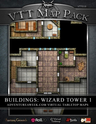 VTT MAP PACK: Wizard Tower (Download)