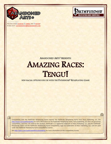 Amazing Races: Tengu! PDF