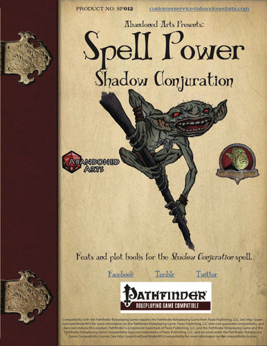 Spell Power: Shadow Conjuration PDF