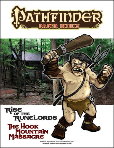 Pathfinder Paper Minis: Pathfinder Adventure Path #3—"The Hook Mountain ...
