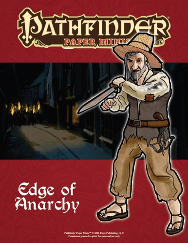 Pathfinder Paper Minis: Pathfinder Adventure Path #7—"Edge of Anarchy" PDF