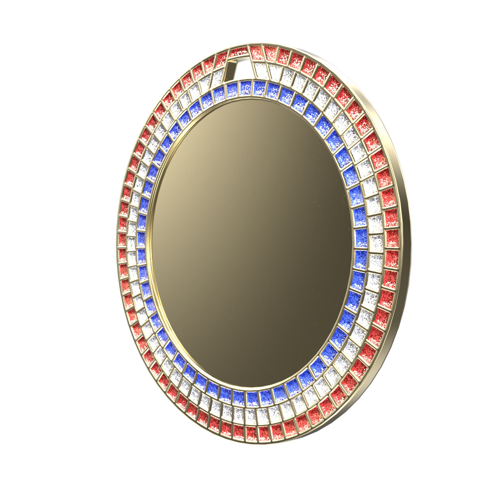 Red, White & Blue GEM Insert (2-3/4")