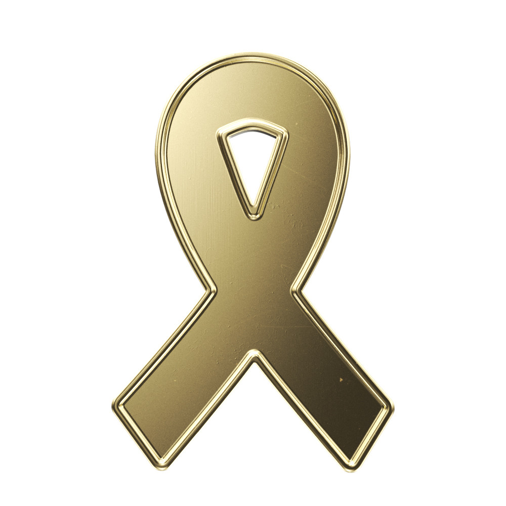 Ribbon Awareness Shaped Lapel Pin