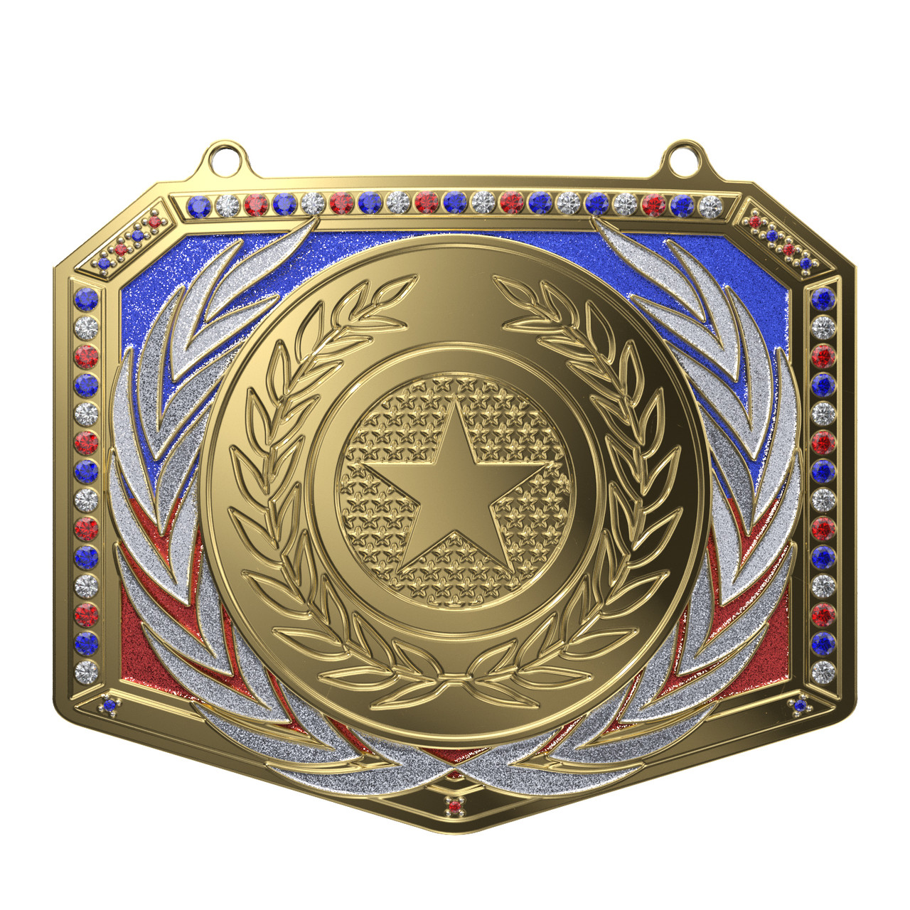 Patriotic Champ Chain w/ Premium Chain