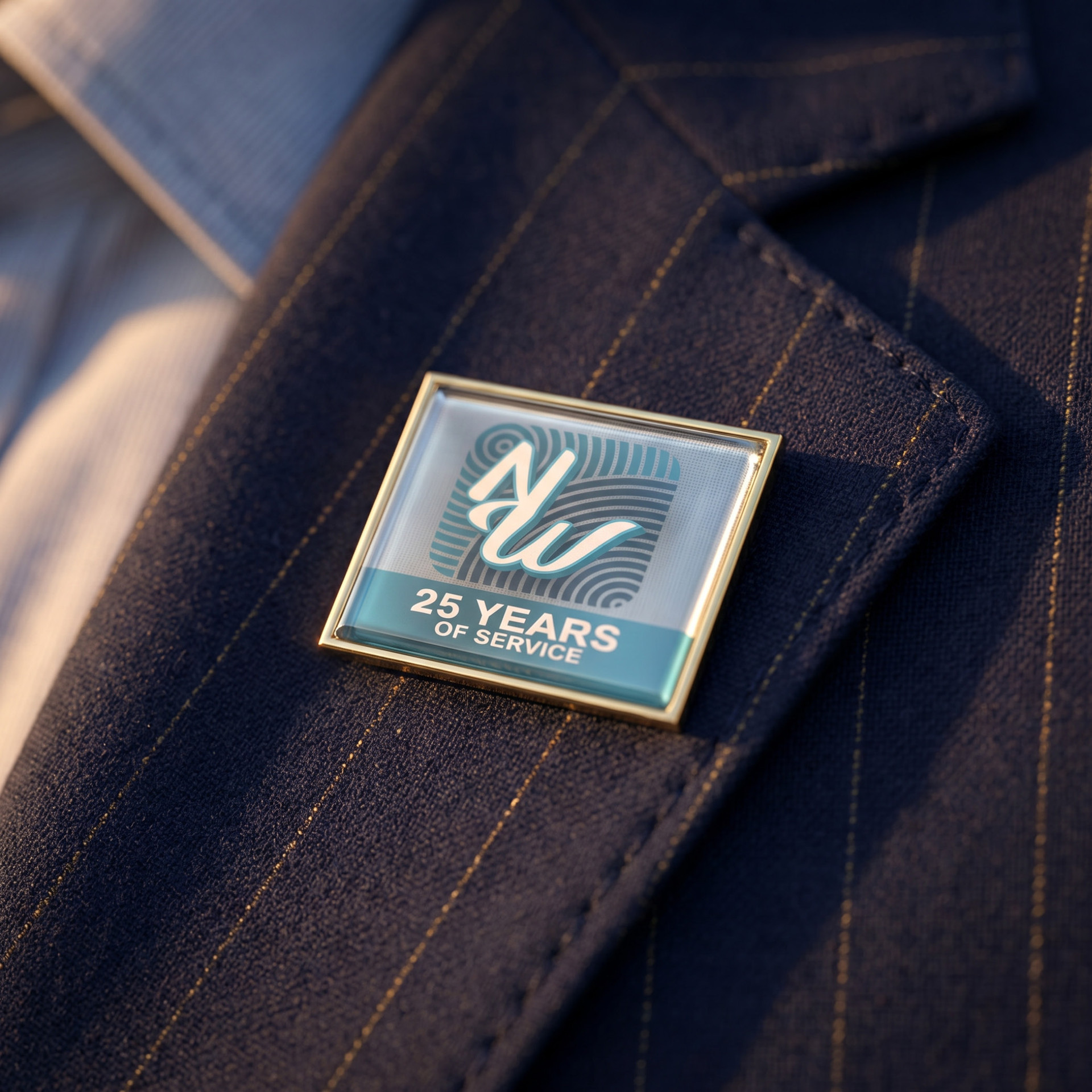 Express Rectangle Lapel Pin Findings