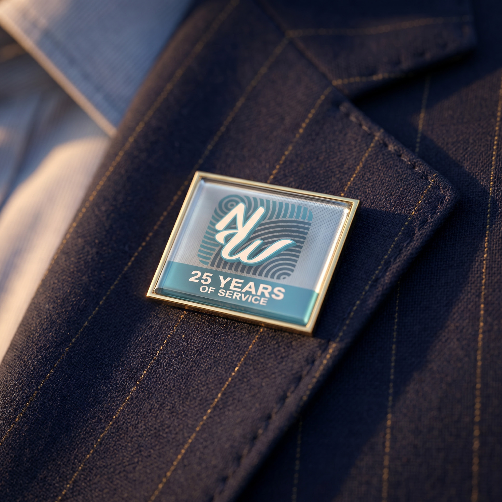 Express Rectangle Lapel Pin Findings