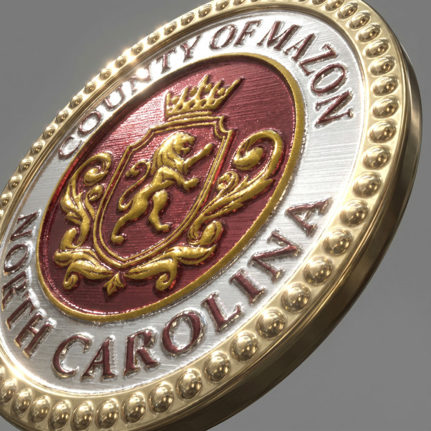 Express Decorative Border Lapel Pins