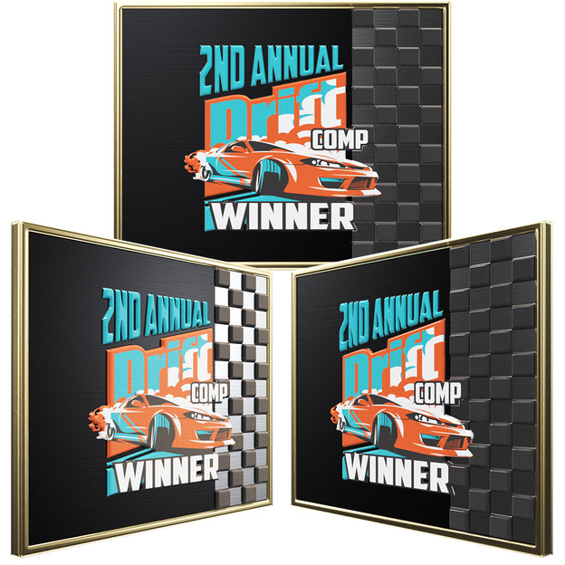 Express Rectangle Lapel Pin Findings