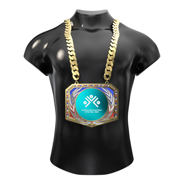 Express Patriotic Champ Chain w/ Premium Chain