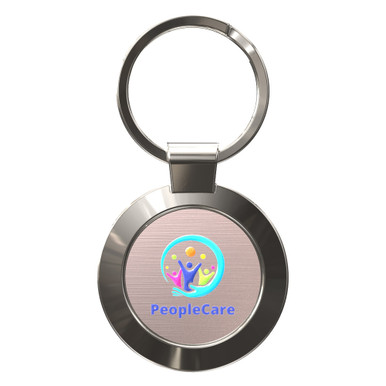 Express Premium Silver Round Key Tag