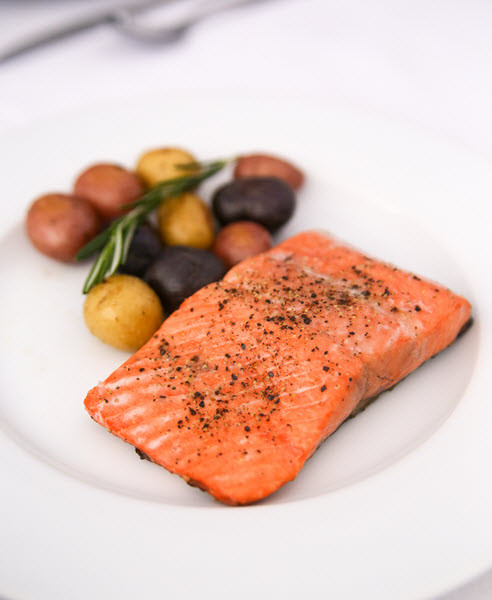 Wild Alaskan Sockeye Salmon Fillet (1-1.5lb ) FISH - Now Farms