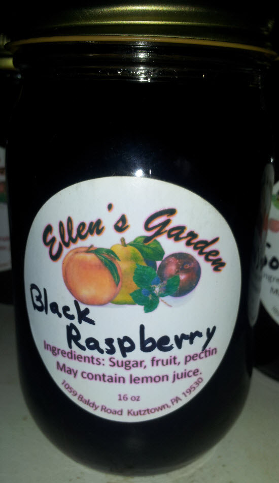 Black Raspberry Preserves - Now Farms